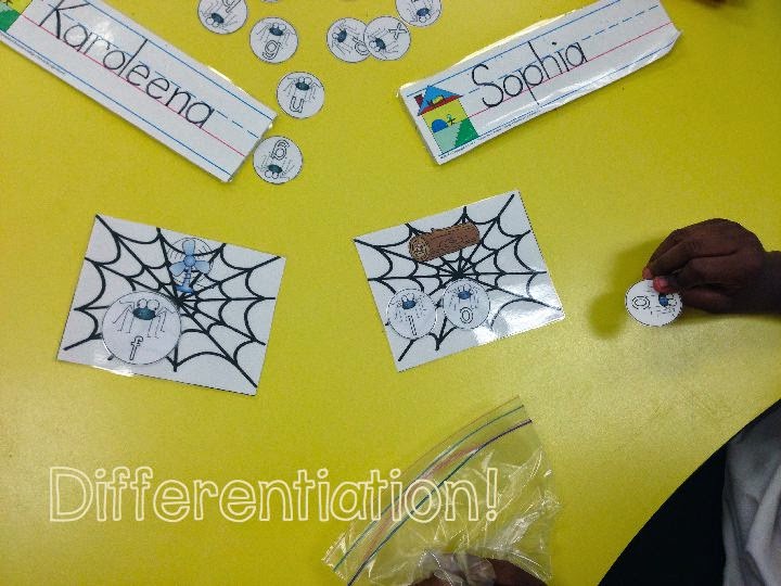A Neighborhood Kindergarten : Weekly Centers and Spider Day Preview!