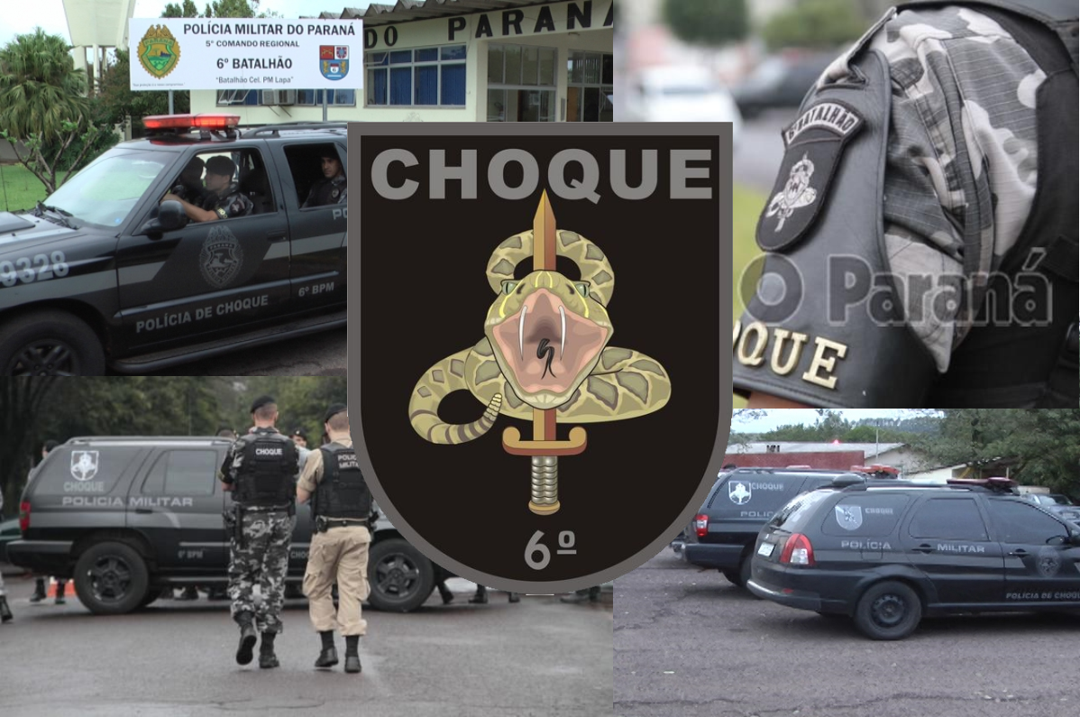 GTA Skins Policiais: Pack Choque 6° Batalhão - PMPR