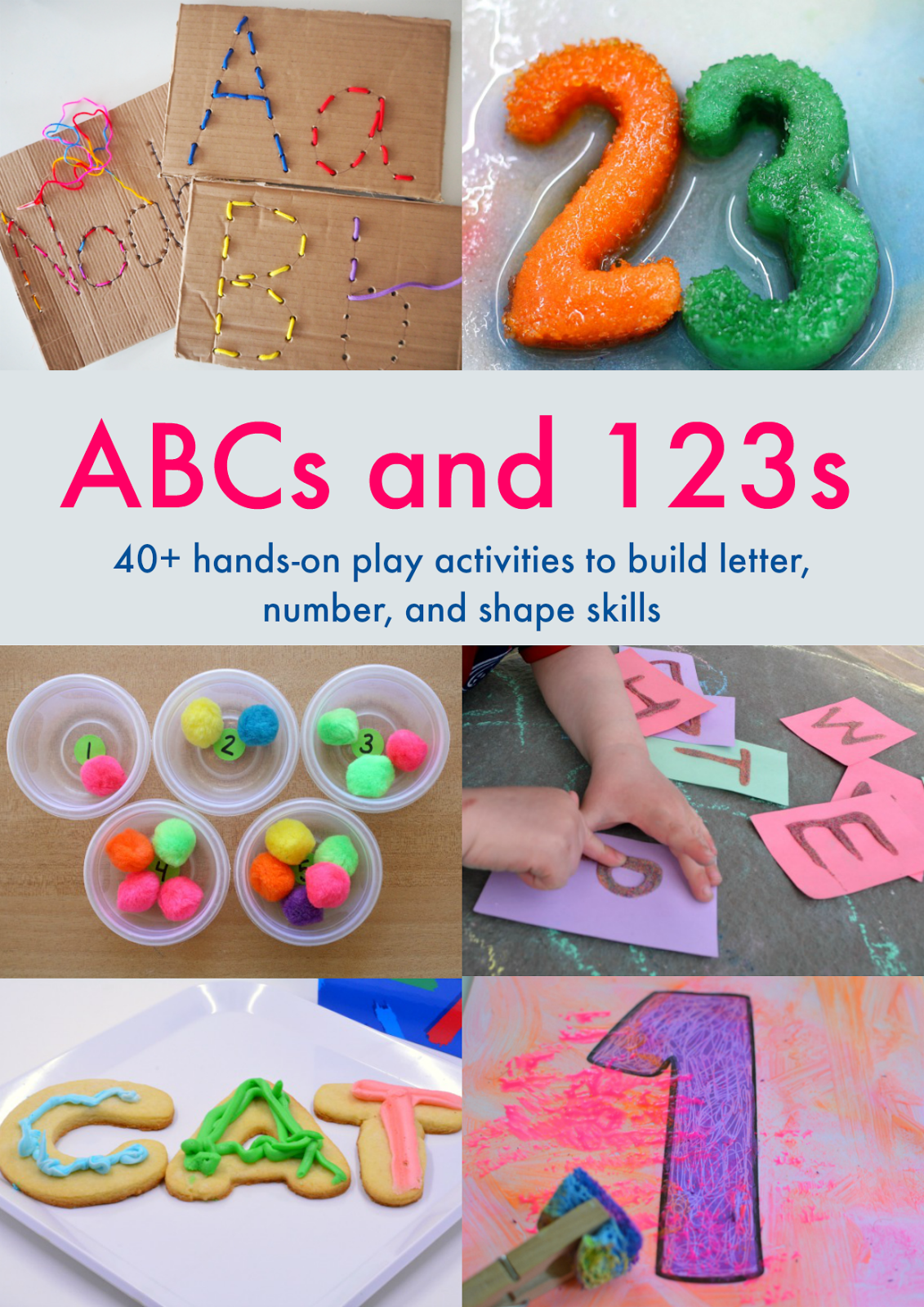 Learn with Play at Home: ABCs and 123s eBook. 40+ hands-on activities ...