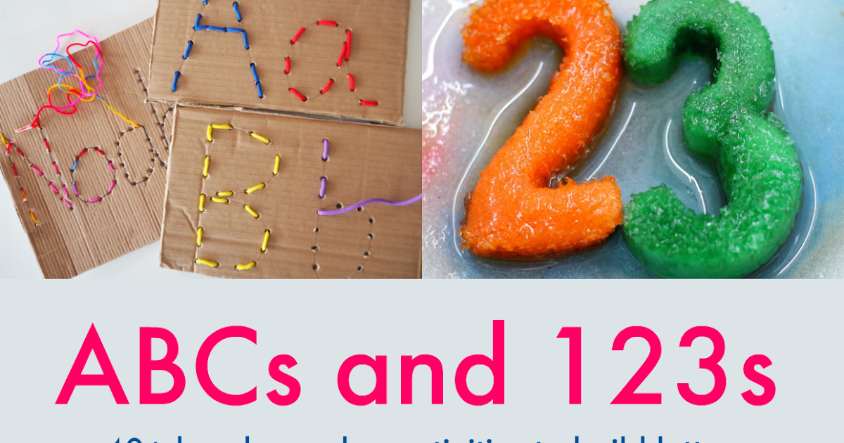 Learn with Play at Home: ABCs and 123s eBook. 40+ hands-on activities ...