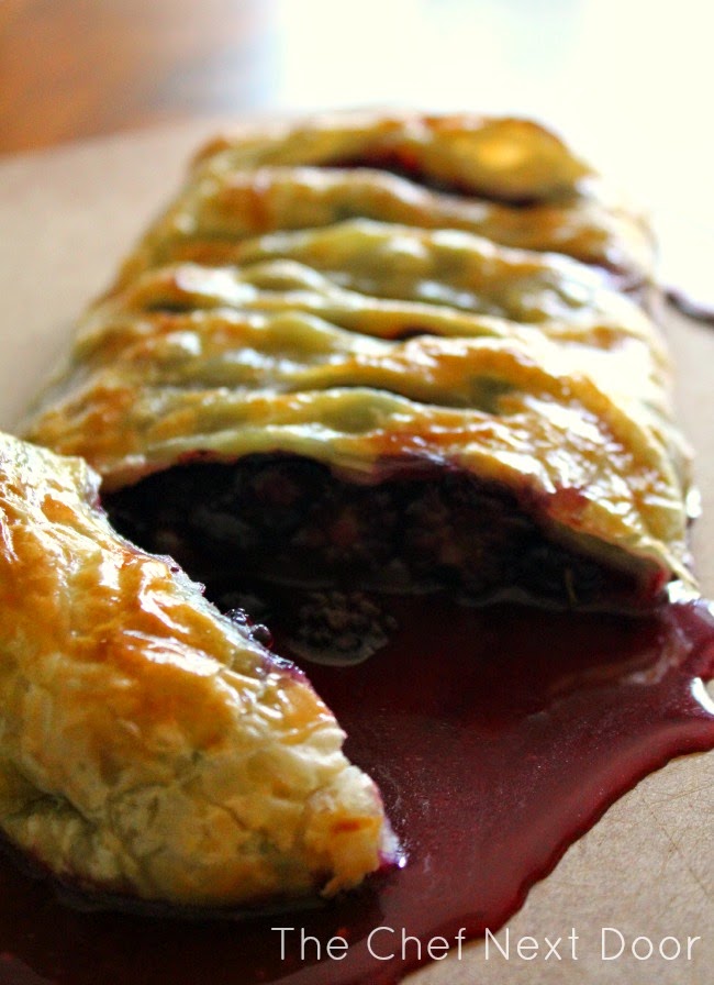 Triple Berry Strudel