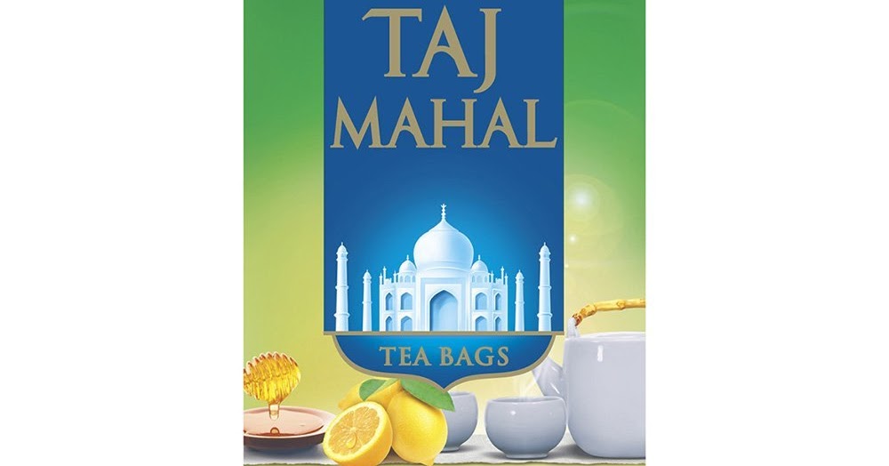 Taj Mahal Honey Lemon Green Tea Bags