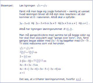 Cars And Stuff: Løsning af ligninger - 1. gradsligning(er)