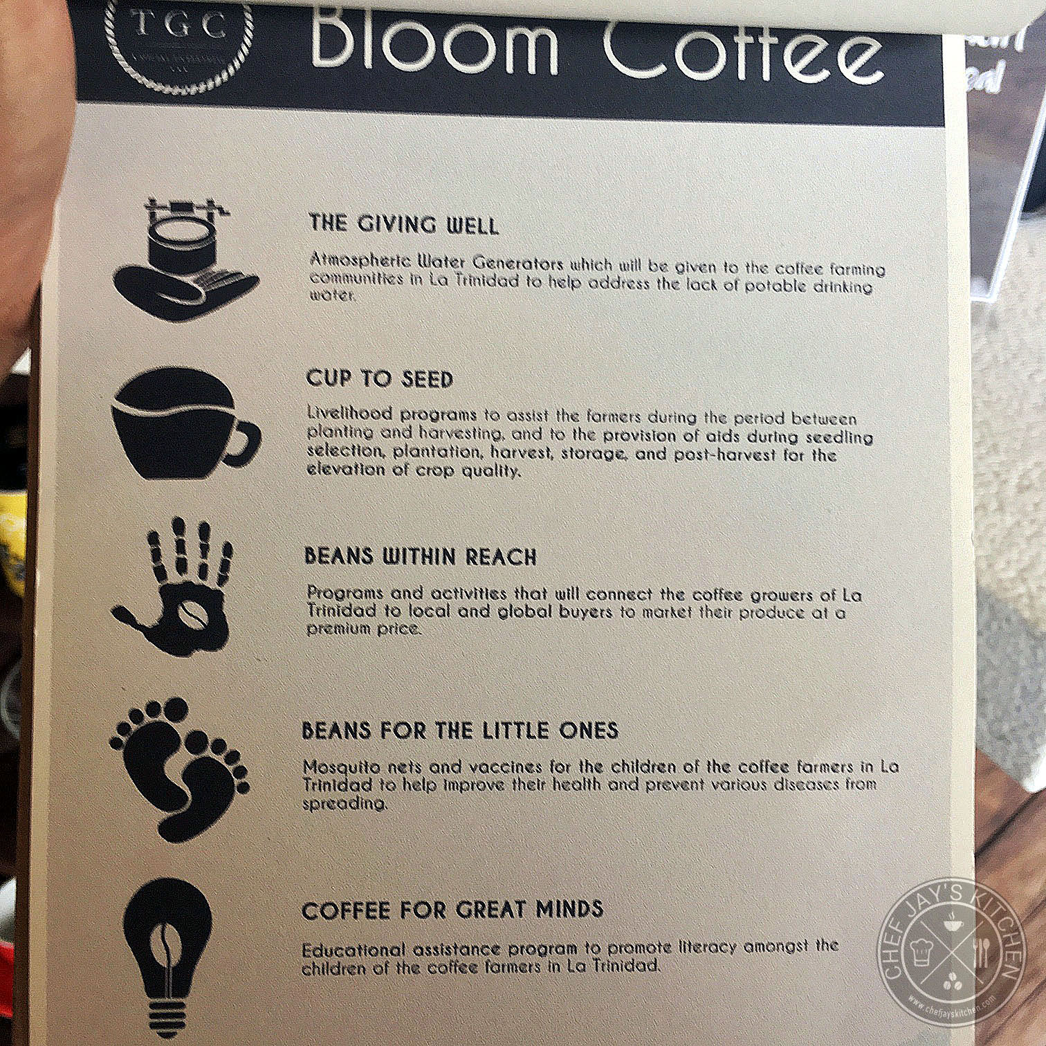 The Giving Cafe and Bloom Coffee: A Cafe Where You Can Give Back | Chef ...