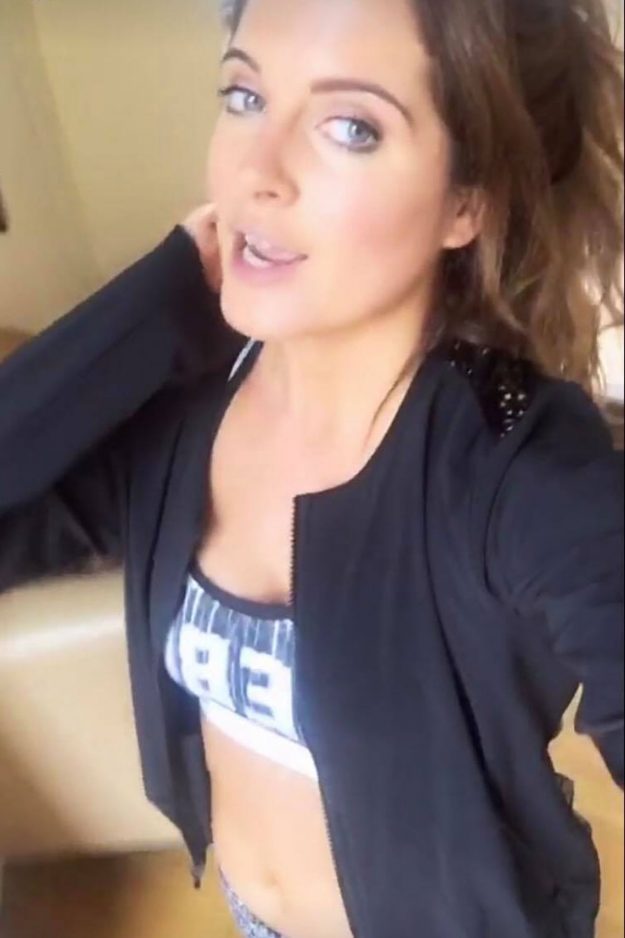 Binky Felstead takes a dig at fellow new-mum Cheryl over post-baby body bikini photo: 'That isn ...