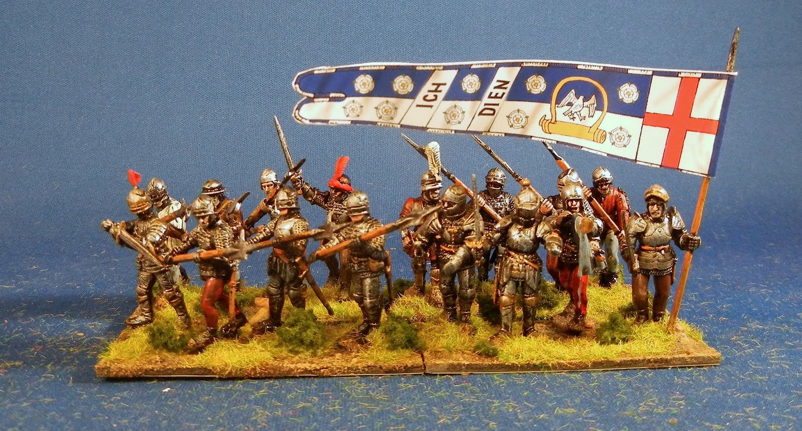 Bob's Miniature Wargaming Blog: 28mm HYW English