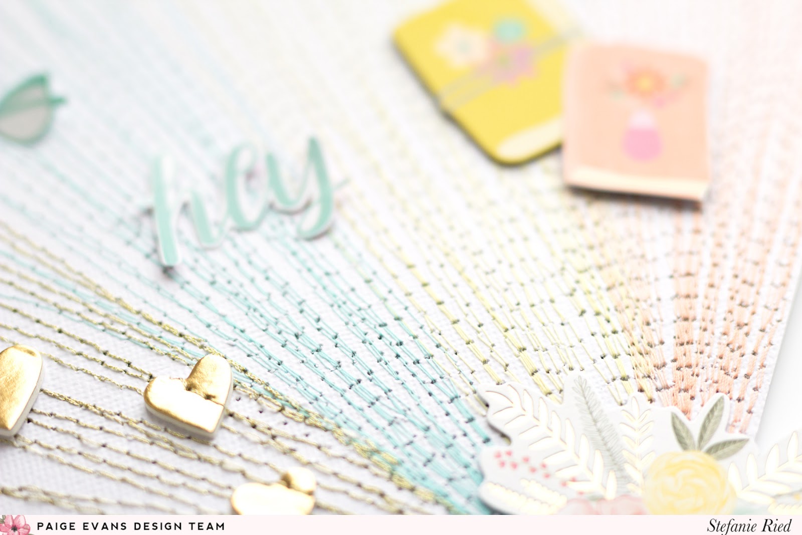 Favorite Technique Layout by Steffi Ried | Paige Taylor Evans