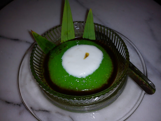 Cooking Pleasure: PANDAN SAGO GULA MELAKA PUDDING