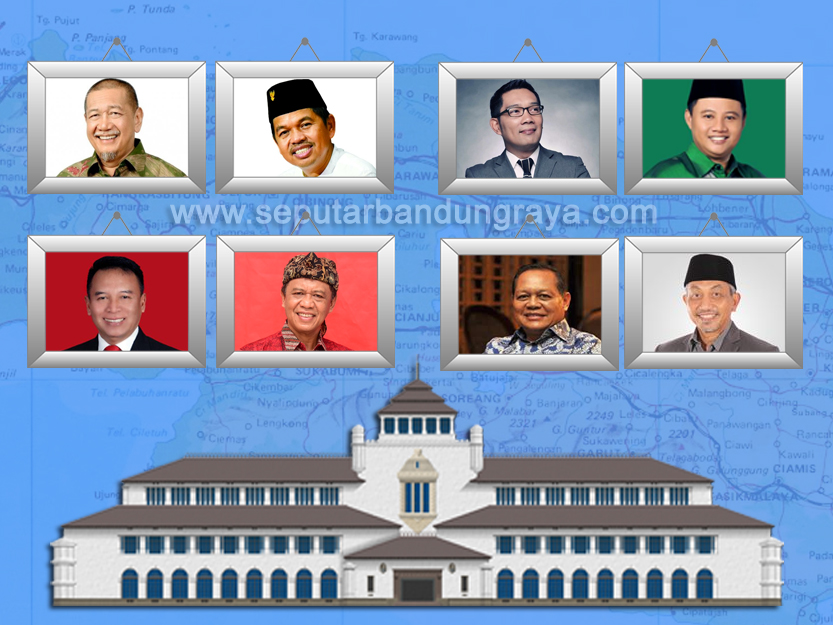 Empat Paslon Siap Bertarung di Pilkada Jabar 2018