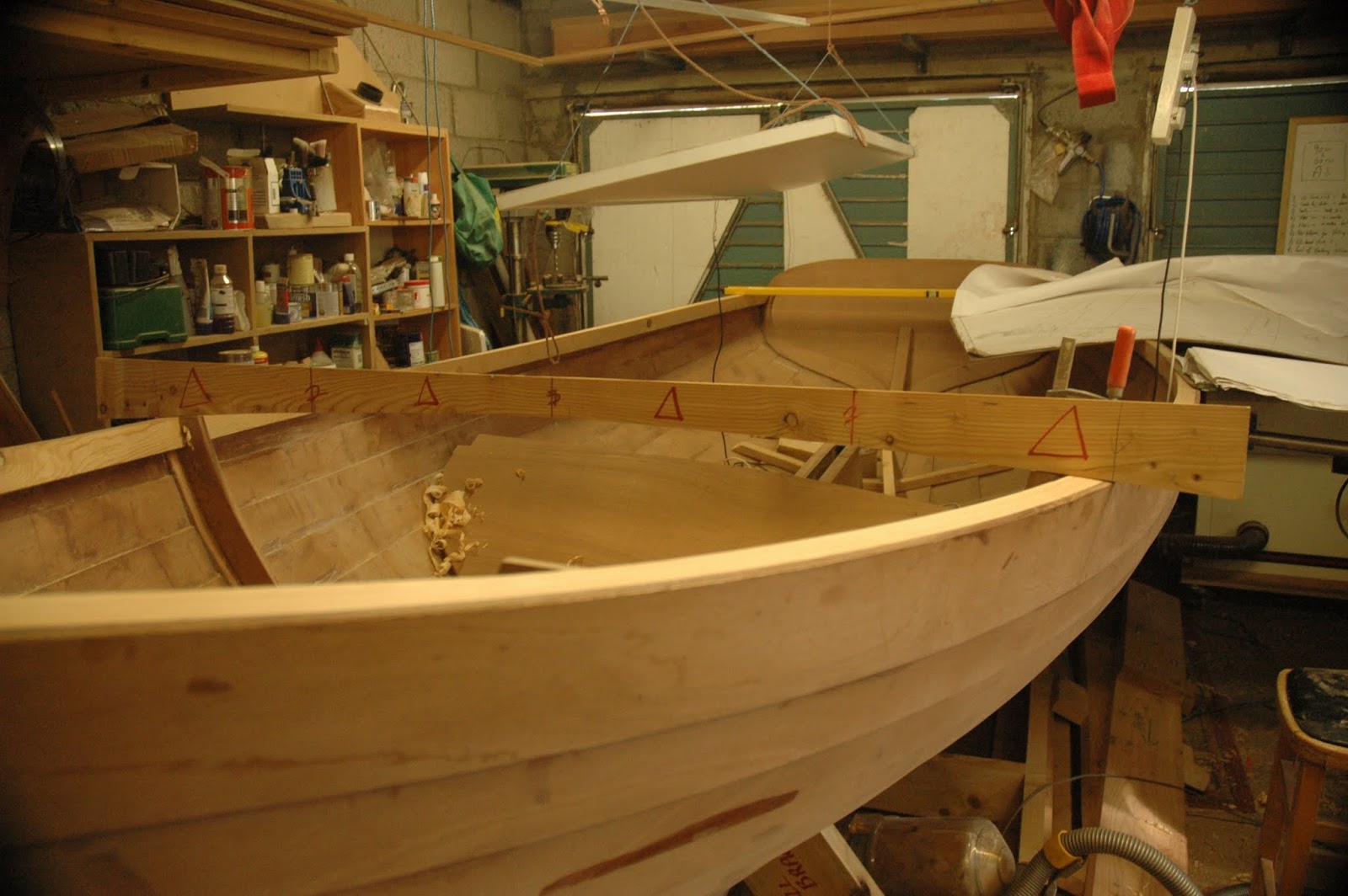 First time wooden boat builder - Somes Sound 12 1/2: Floors Glue Up ...