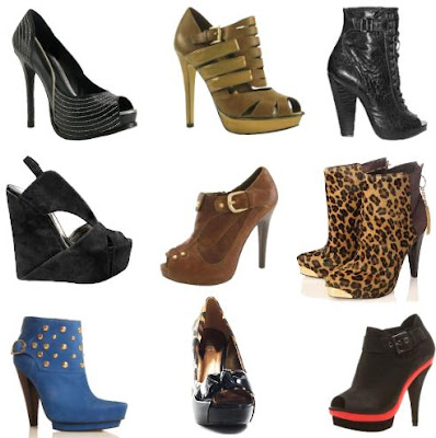 junto e misturado a nova senssação do momento: sapatos na moda