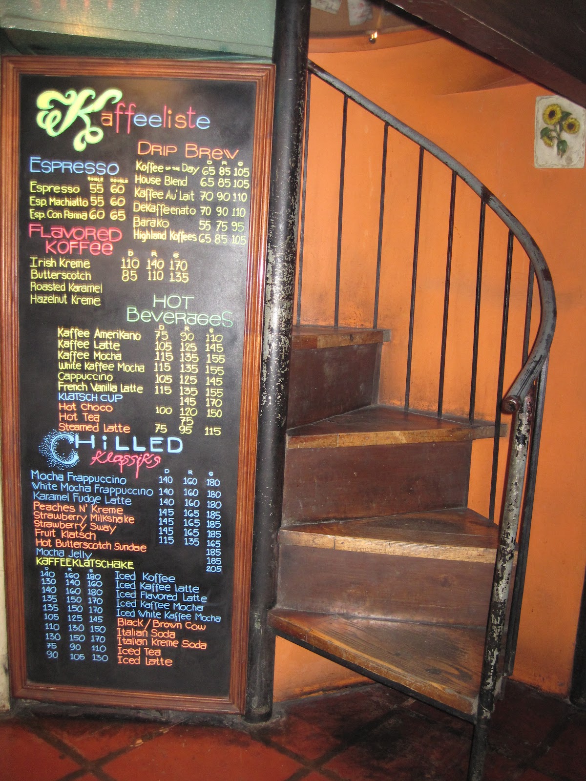 Food Quest : Kaffeeklatsch, Baguio City