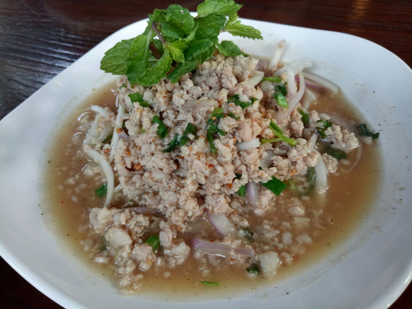 Lia's Food Journey: Thai Food Experiment - Pork Laab/Larb
