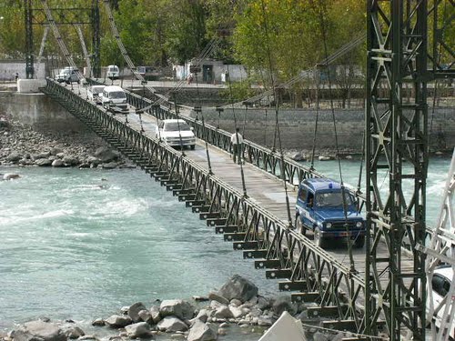 Pictures Folder of Gilgit Baltistan : Gilgit Chinar Bagh Bridge, Gilgit ...