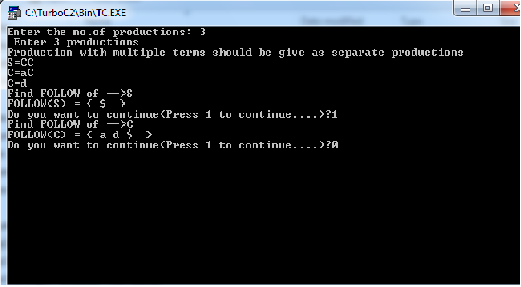 SWAPNA MEDIKONDA: Calculation of First and Follow programs for Compiler ...