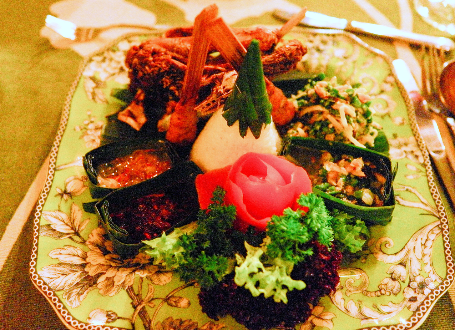 Dinner: Sandat Glamping Tents @ Bali