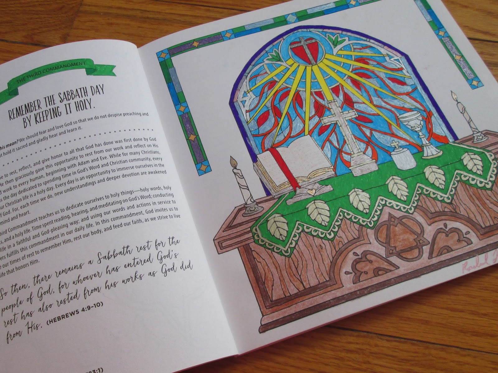 The Edge of the Precipice: "The Illuminated Catechism" Coloring Book by ...
