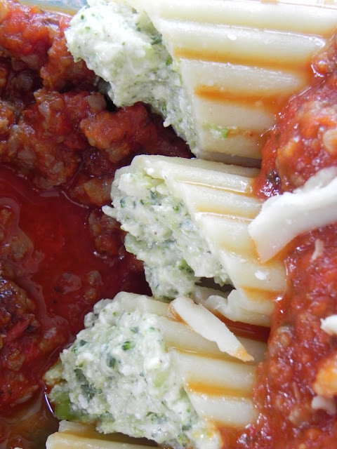 Gift of Simplicity: Sausage Broccoli Manicotti