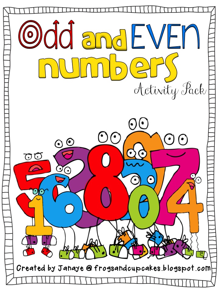 Tales of Frogs and Cupcakes: Odd and Even Numbers!