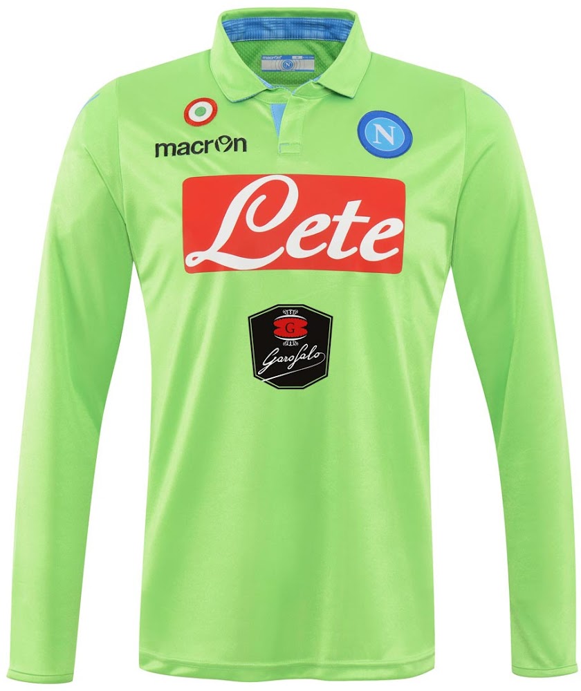 SSC Napoli 14-15 Home, Away and Third Kits - Footy Headlines