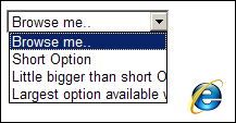 Fix for “IE Select DropDown with Fixed width issue” using jQuery ...