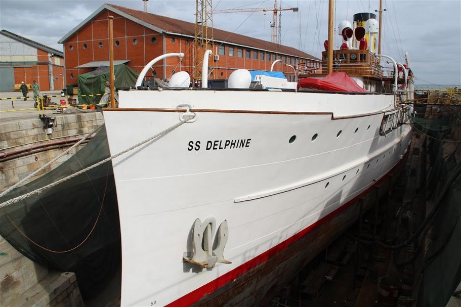 Sergio@Cruises: SS Delphine no estaleiro NavalRocha