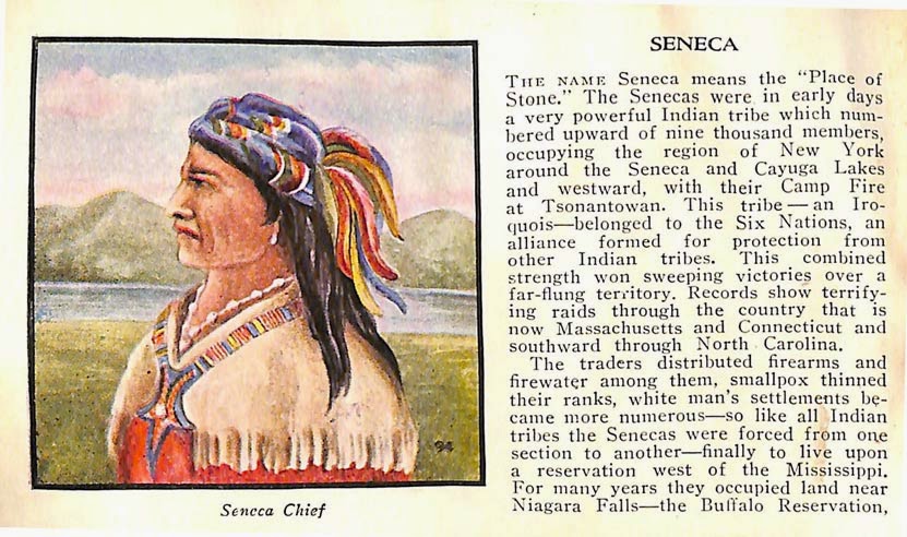 John's Island: Indians of America -- Manhattan, Apache, Seneca
