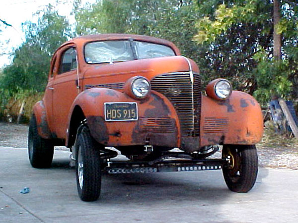 Hot Rod e Kustom: Chevy 36 Gasser car.