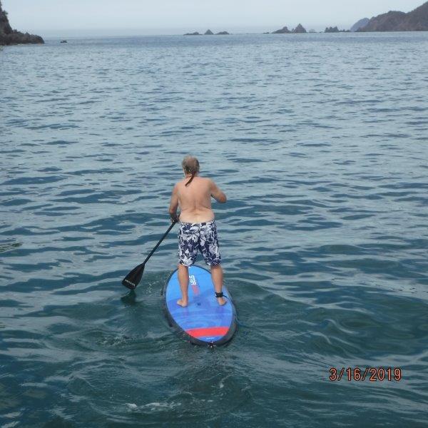 Chip & Debbie Willis on s\v Elegant'sea: Paddle boarding in ...