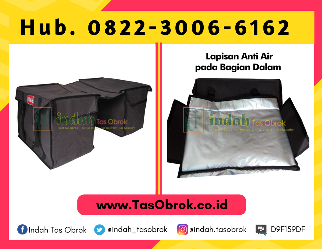 Jual Tas Obrok, Jual Tas Delivery Makanan, Jual Saddle Bag