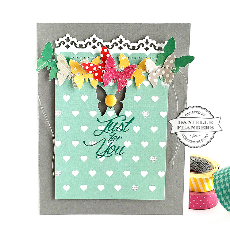Homespun with Heart: Creative Cardmaker: Stitched Banners...