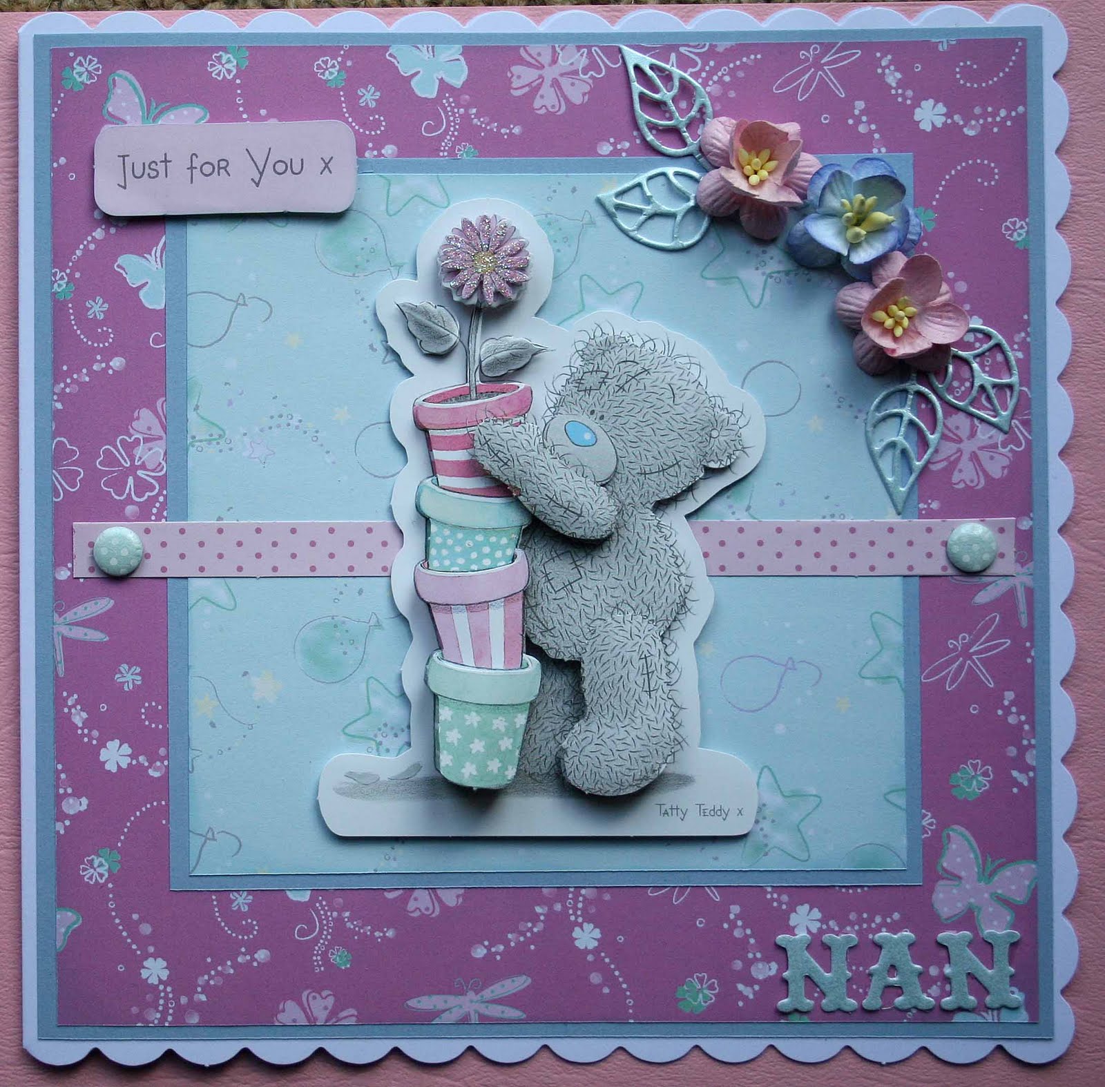 Lynsey's Place: My First Tatty Ted Card!
