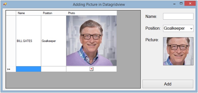 How To Add A Picture In A Datagridview By Browsing Code4dev