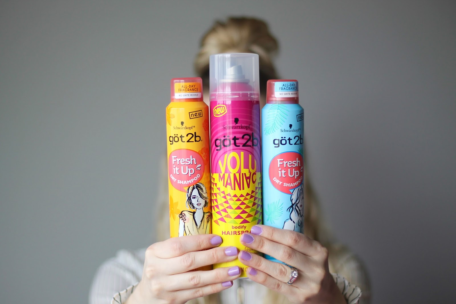 .3 no heat + easy hairstyles with got2b® hair products. - Stripes in Bloom