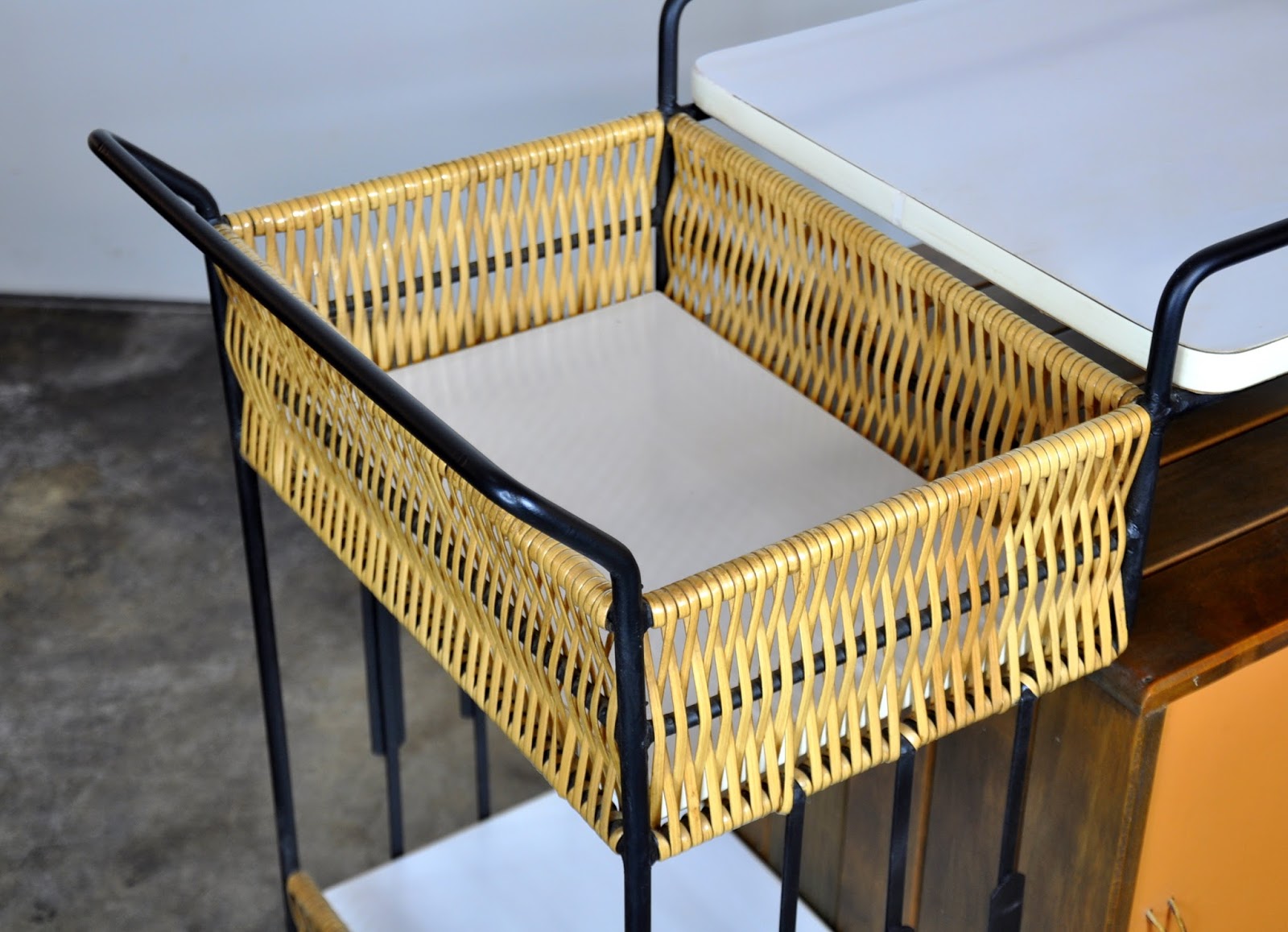 SELECT MODERN: Arthur Umanoff for Elton Company Wrought Iron, Wood and ...