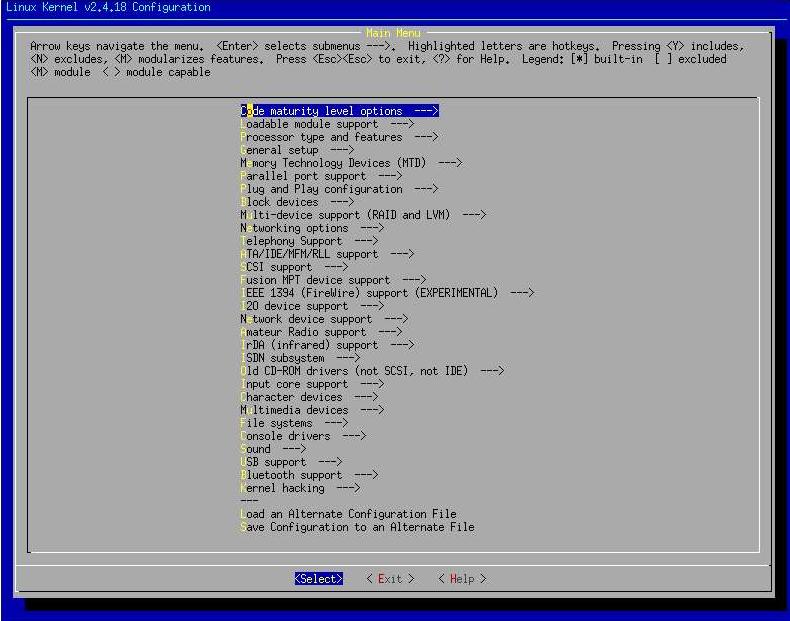 MANTENIMIENTO DE COMPUTO: NOMENCLATURA DE KERNEL EN LINUX
