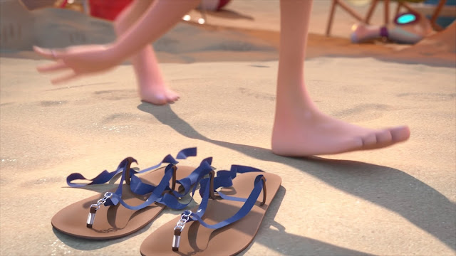 Anime Feet: CG Beach Short: Indice 50 (Mega-Post)