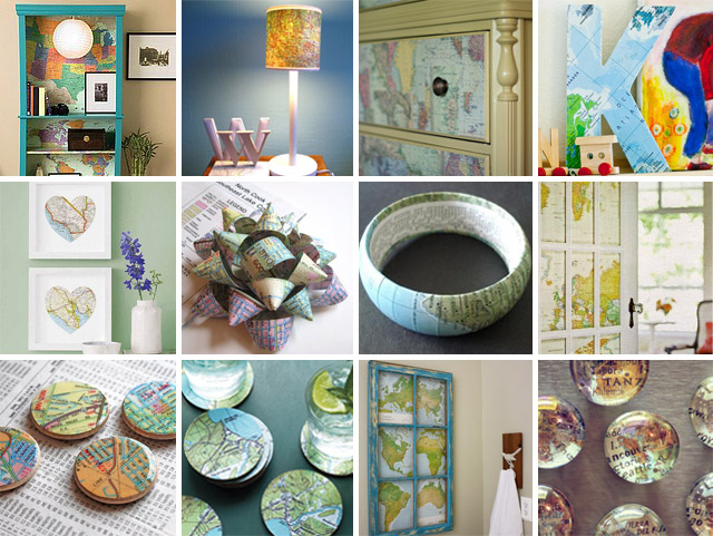 Patent Pending Projects: Recycled Maps Project