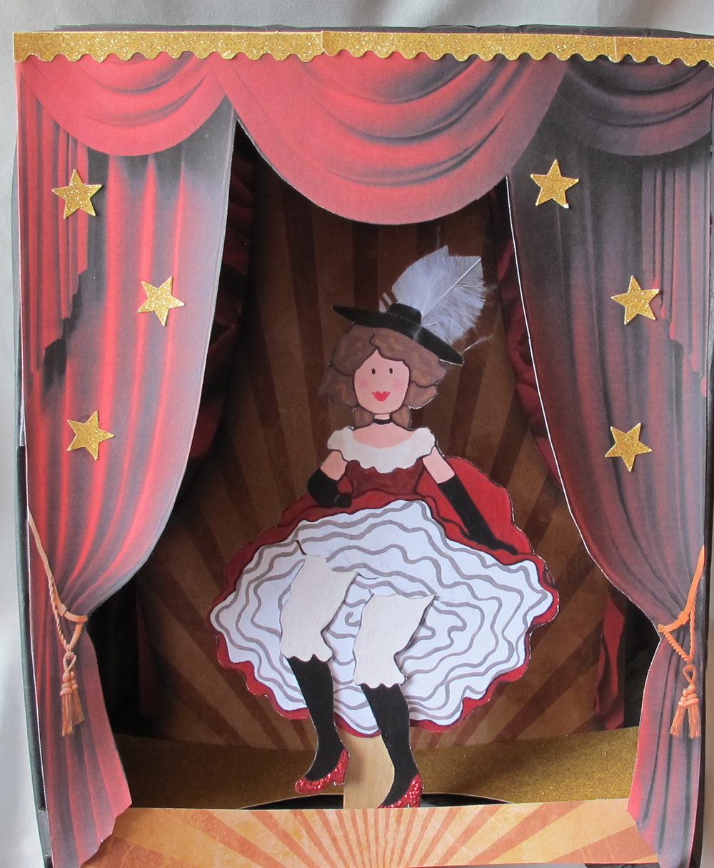 M Ann M: Can-Can Dancer Puppets