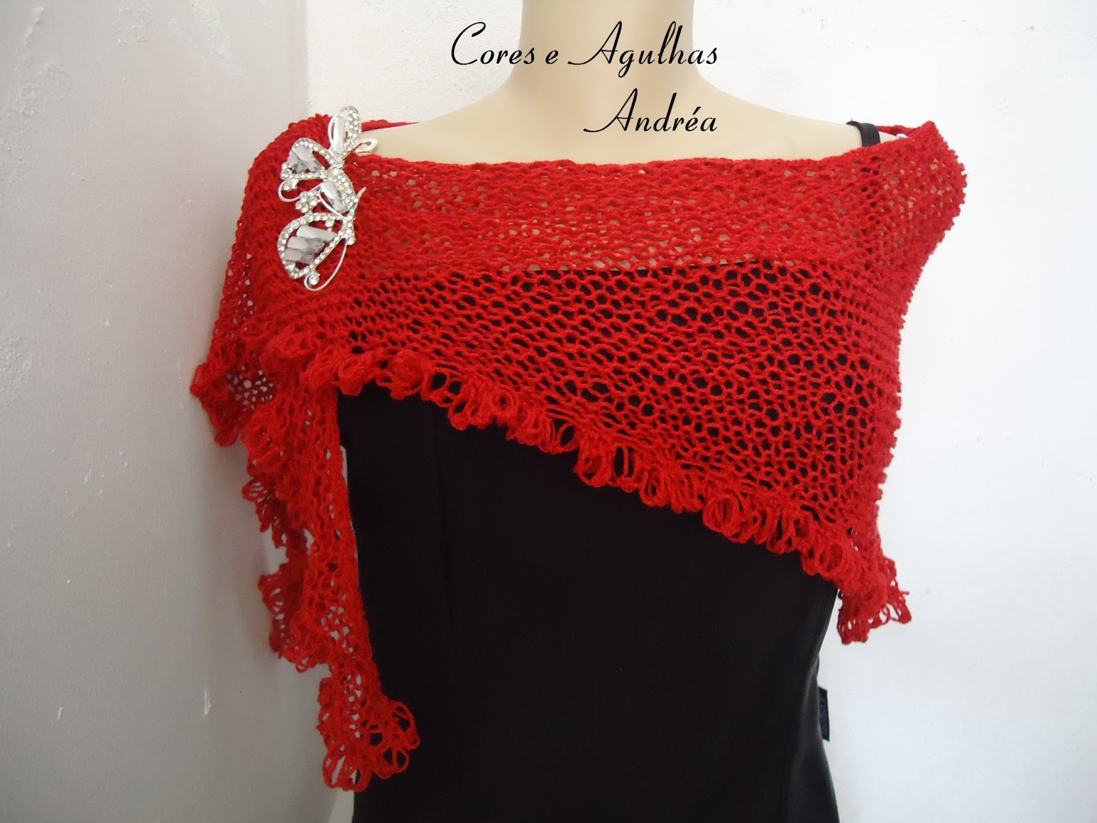 Cores e Agulhas: Xale Ana