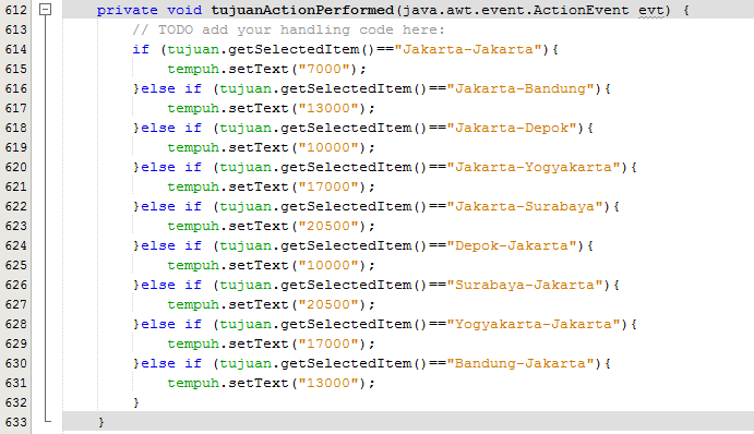 Java Netbeans Membuat Program Pengiriman Barang