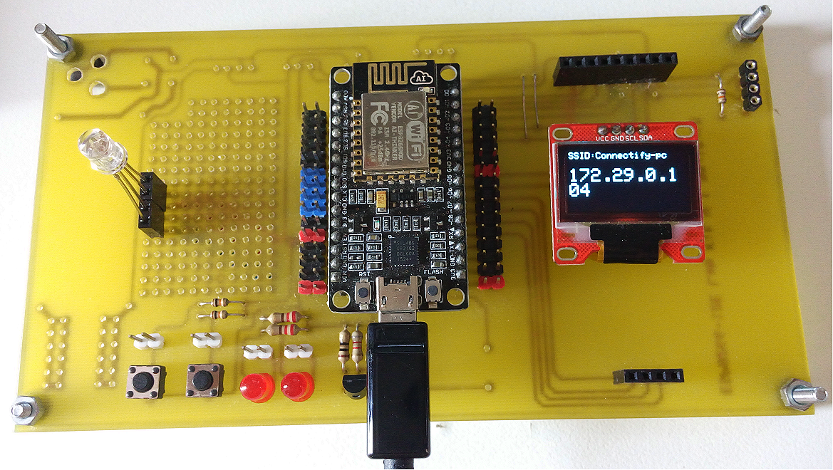 Esp8266 Rgb Led Onboard Development Platform From Power 2021 Wristband