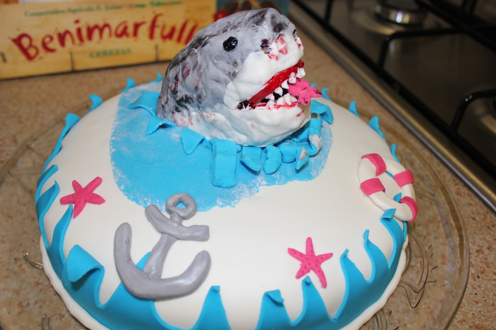 El mundo culinario de Cris: Tarta Tiburón