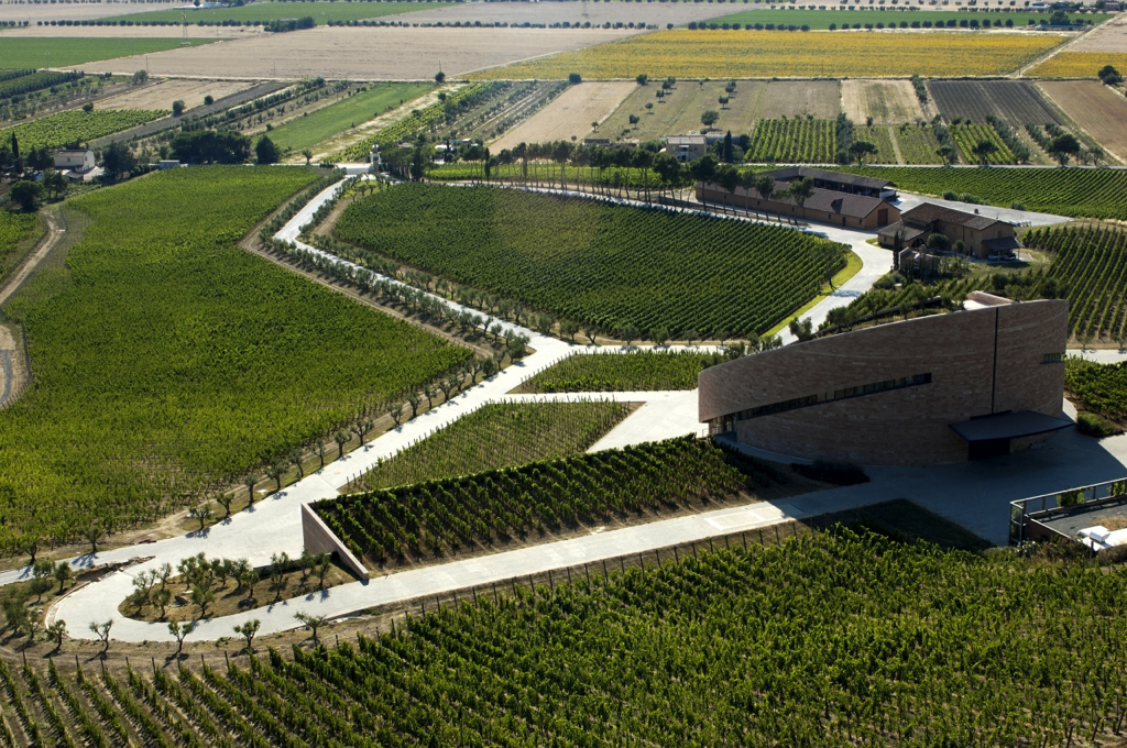 The temples of consumption: Mario Botha. The new winery, Chateau Fozher ...