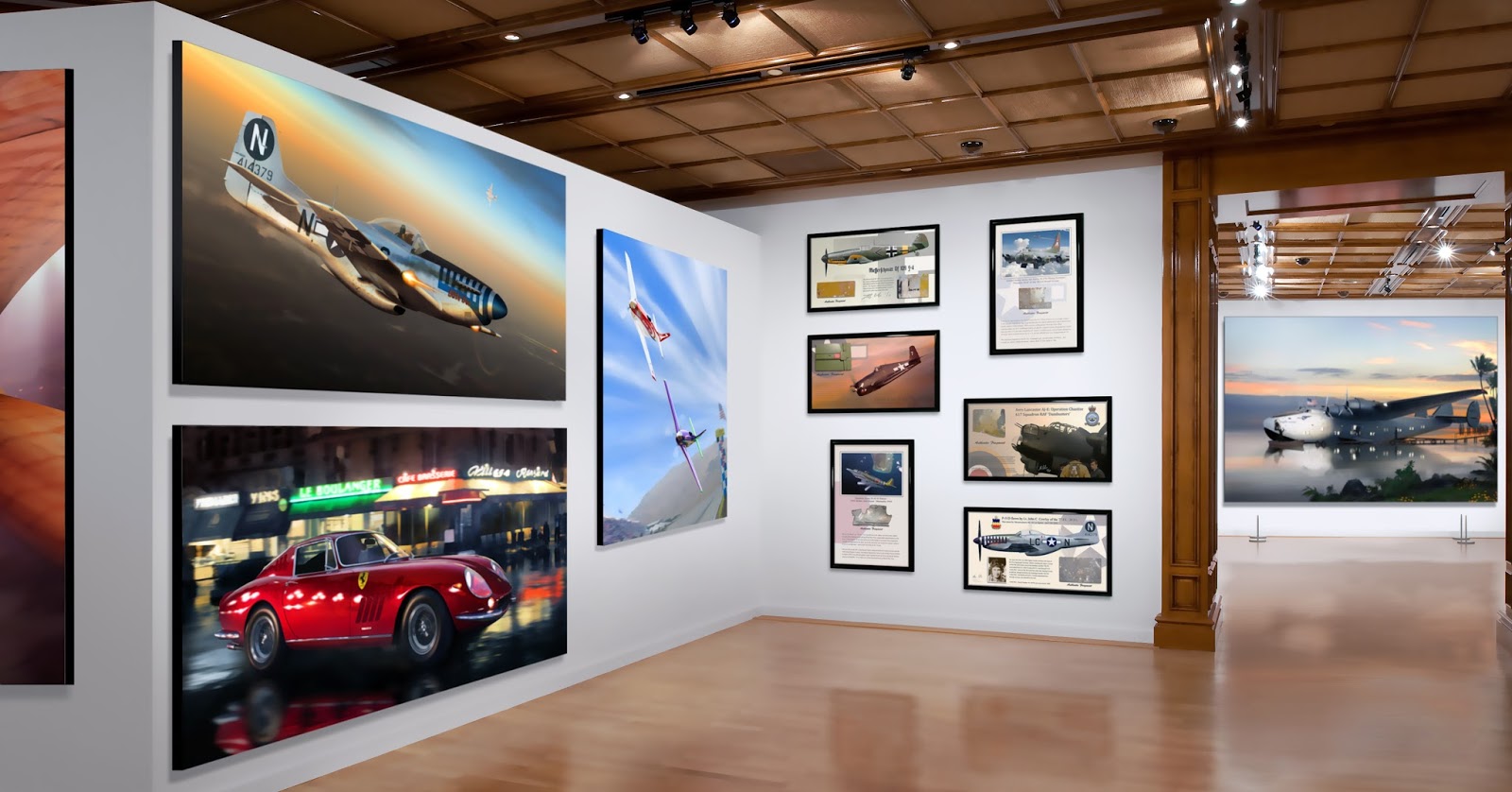 Aviation Art of Ron Cole & Cole's Aircraft: Ron Cole's All Time Best ...