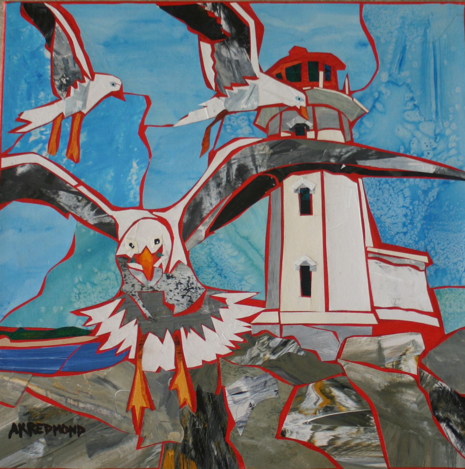 Andrea Redmond Studio Gallery: Flocking to Peggy's Cove, Jo Beale ...