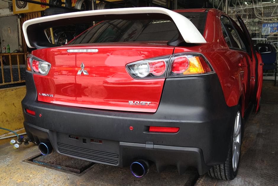 MING HONG MOTORSPORT : PROTON INSPIRA CONVERT TO EVO X BODYKIT （PP）