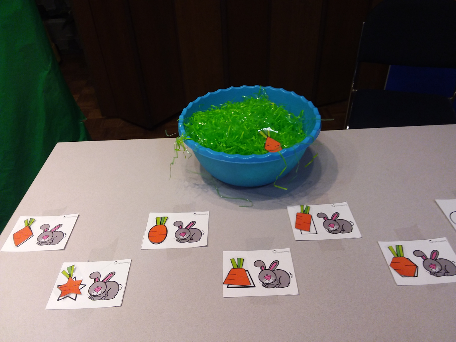 This one time...at storytime!: April Games and Sensory Bins