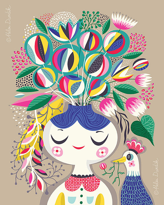 Planet Kelsey: Whimsical kids wall art