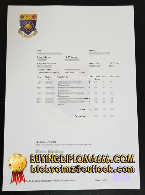 Hi everyone: Counterfeit Uni of Salford academic transcript, buy a Uni ...